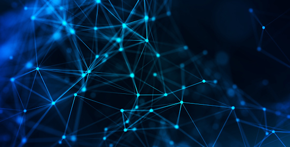 Plexus Technology Looped Background 2K, Motion Graphics | VideoHive